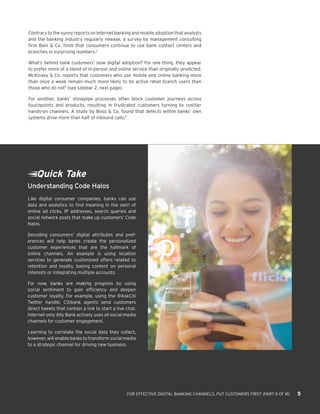 For Effective Digital Banking Channels, Put Customers First (Part II of ...