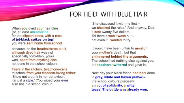 For heidi-with-blue-hair | PPT