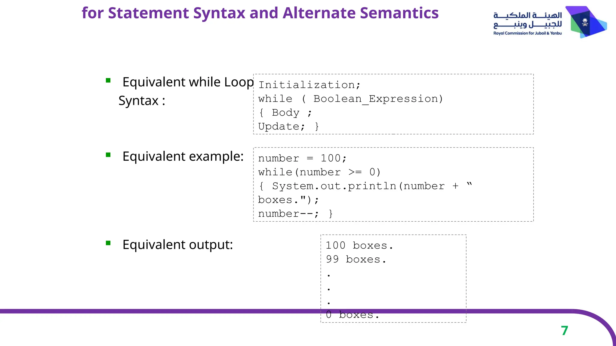 The for loop statement and the Nested Loops | PPTX