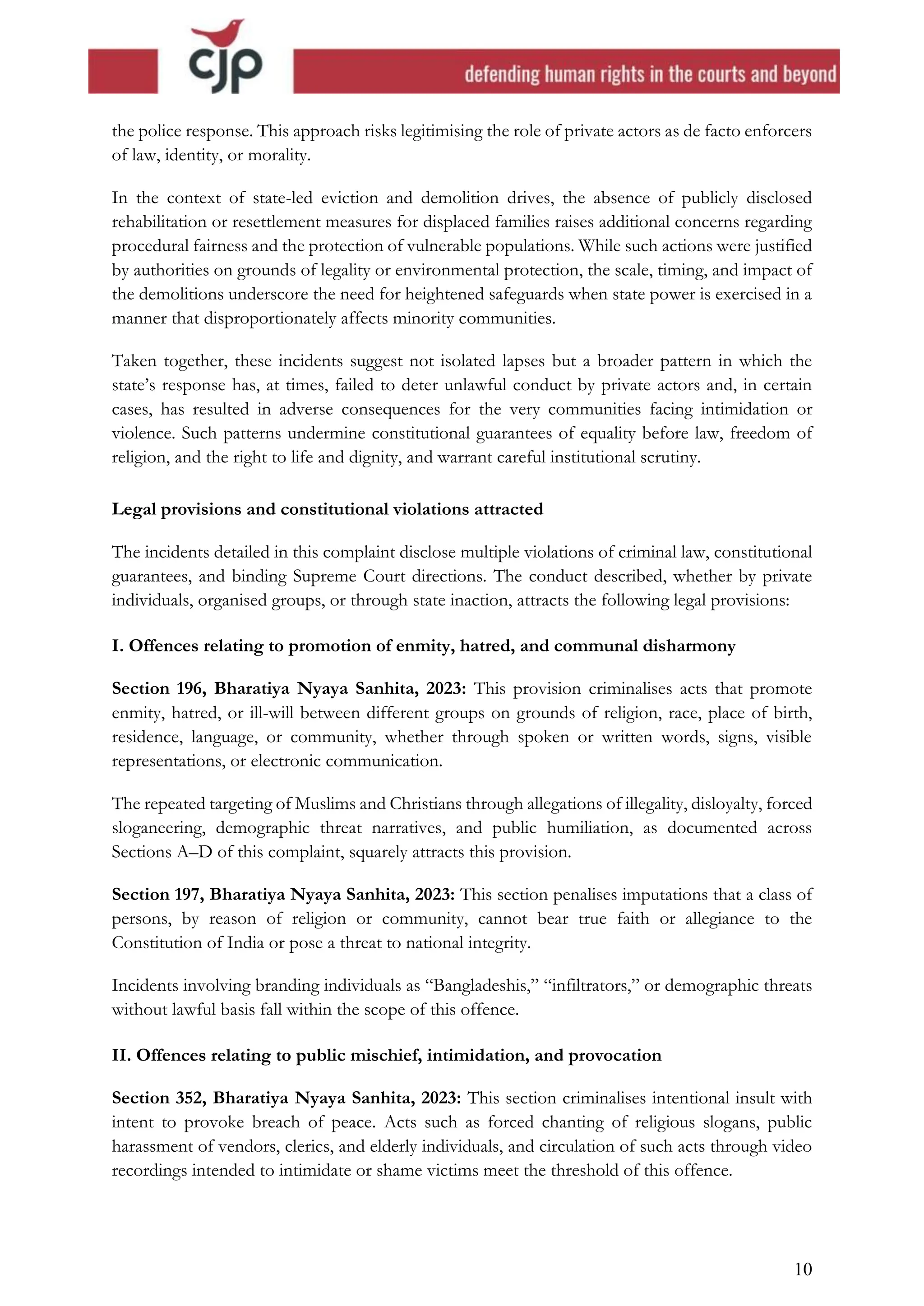 For-Website-251218-CJP-complaint-to-NCM-on-hate-speech-vigilantism-etc ...