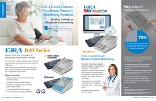 FORA Product Catalog 2019 | PDF | Diabetes | Diseases and Conditions
