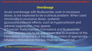 Foracort Forte Inhaler (Generic Budesonide and Formoterol Fumarate ...