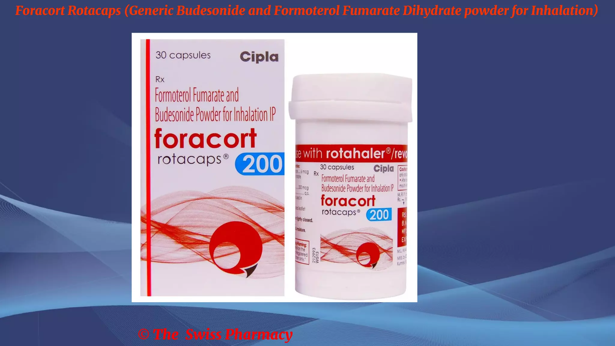 Foracort Rotacaps (Generic Budesonide and Formoterol Fumarate Dihydrate ...