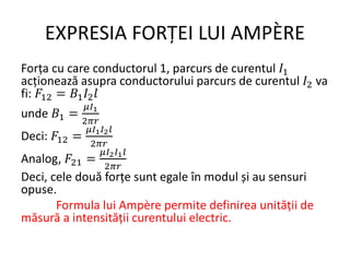 FORȚA ELECTROMAGNETICĂ si curentul electric.pptx