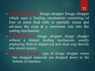 forage chopper and forage handling.pptx