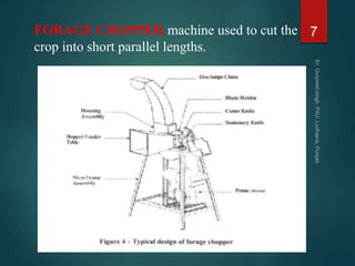 forage chopper and forage handling.pptx