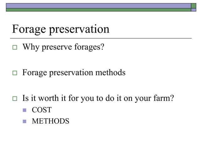 Forage Preservation.ppt