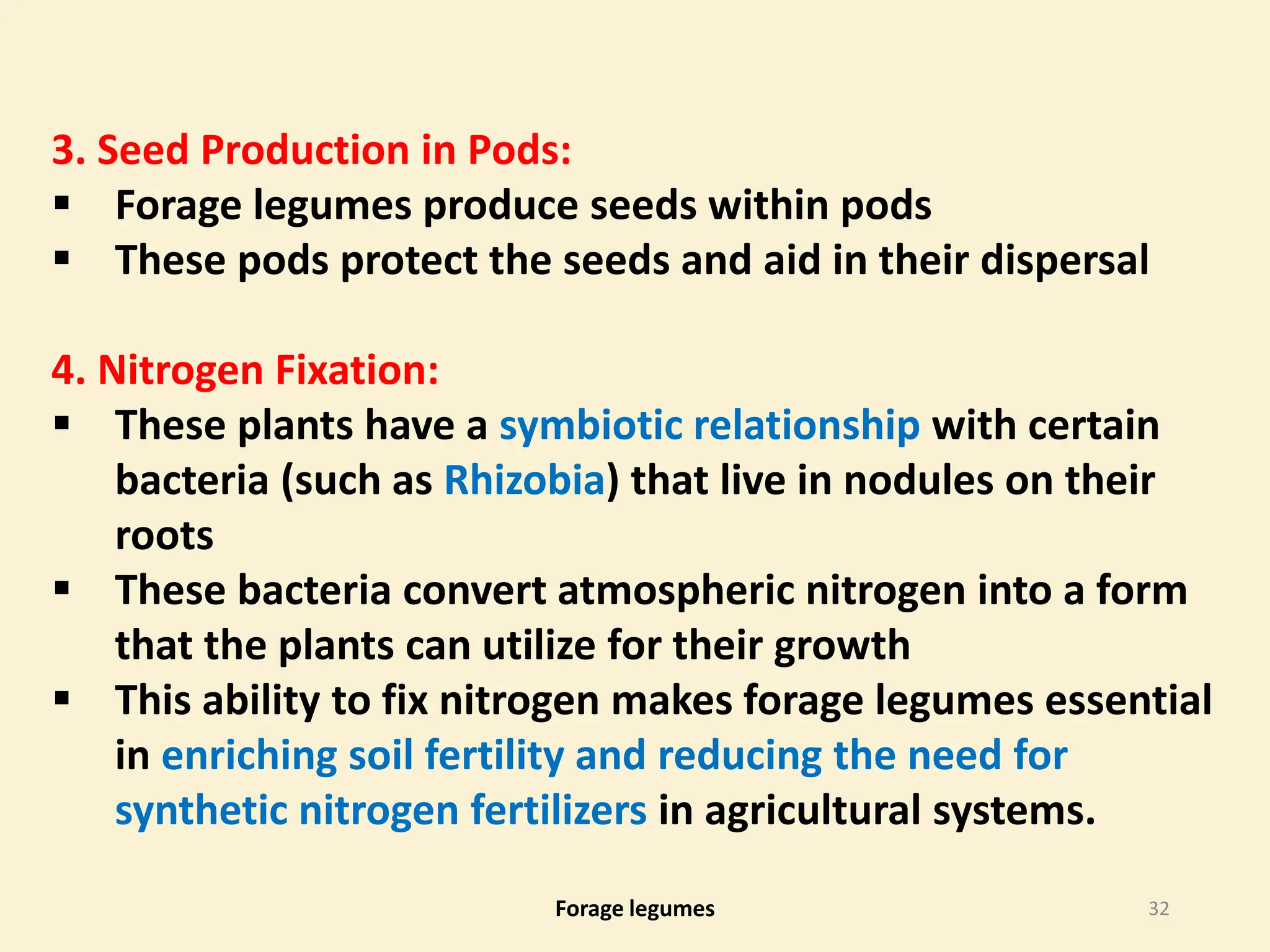 Forage production and conservation and forage identification | PPTX