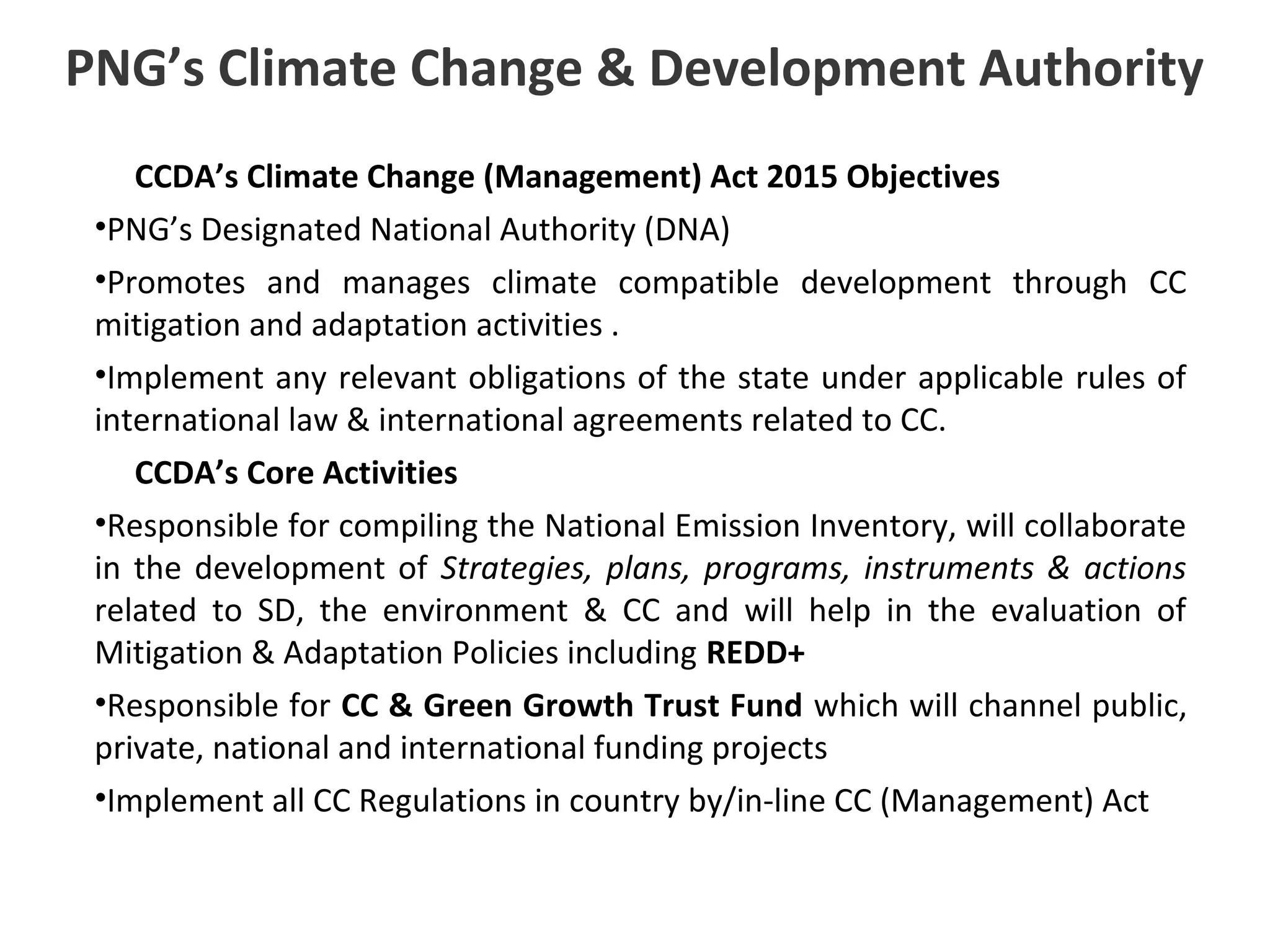 Measurement Reporting Verification system in Papua New Guinea | PPT