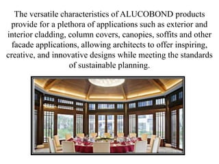 For Alucobond Clading | PPTX