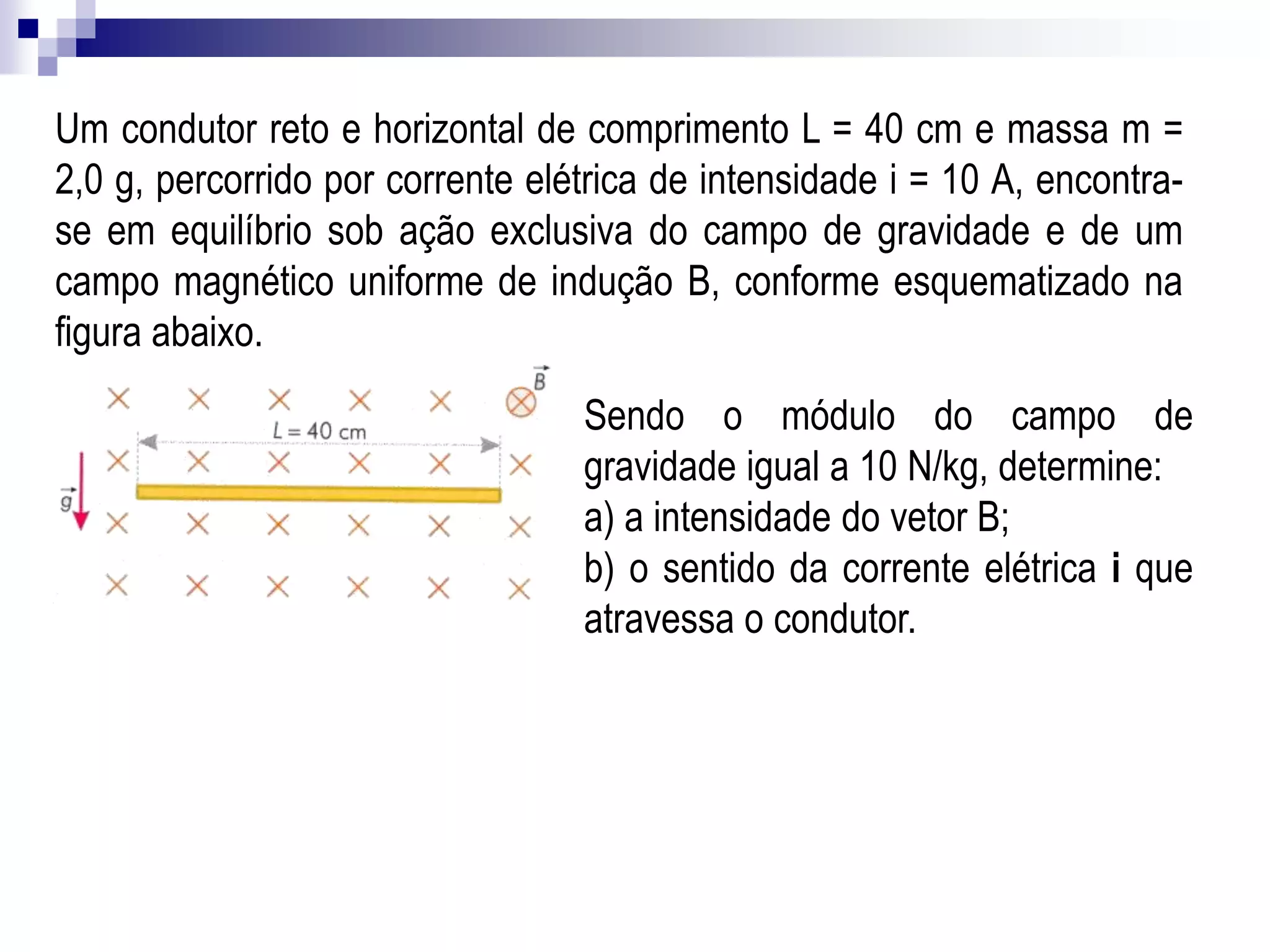 Força magnética | PPTX