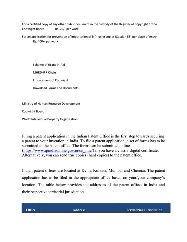 For an application for compulsory license | PDF