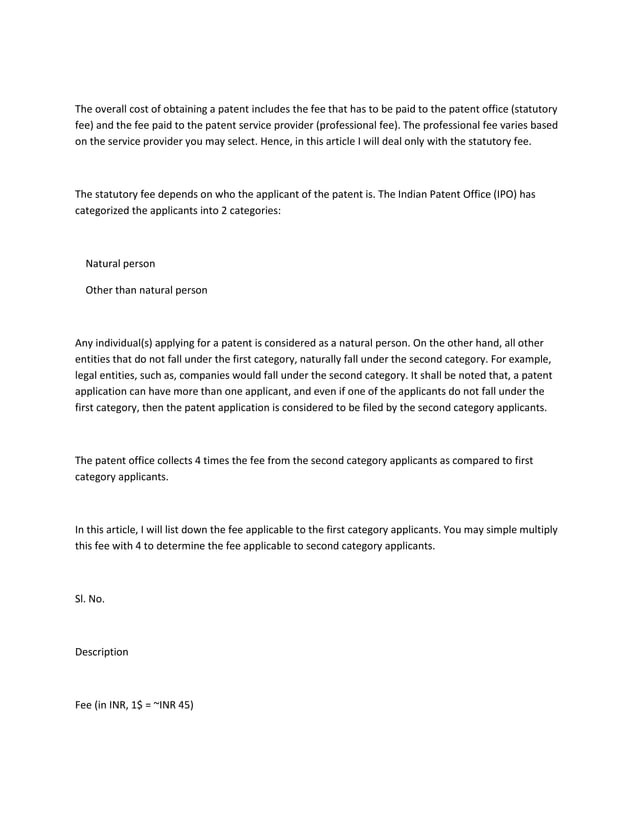 For an application for compulsory license | PDF