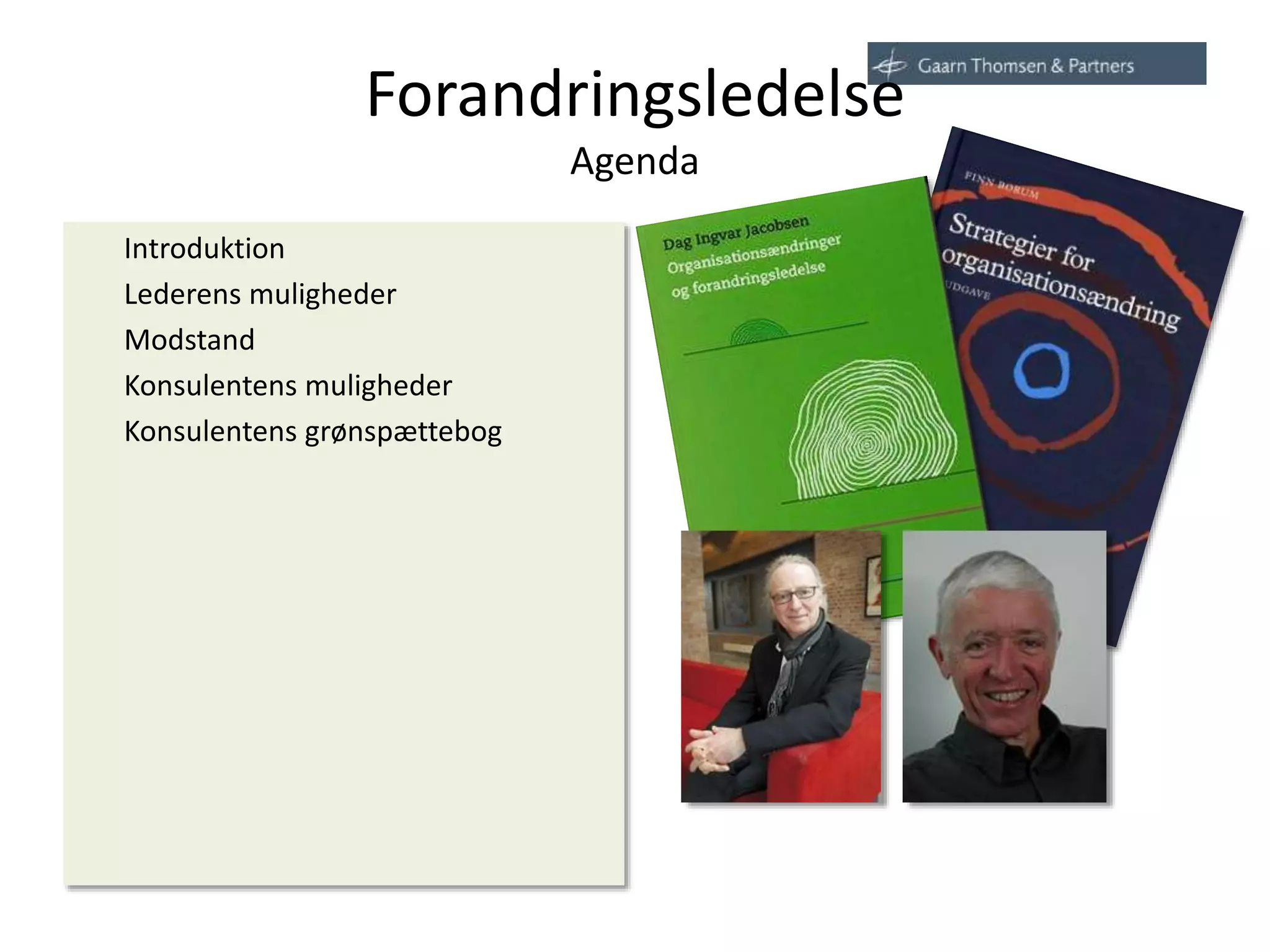 Forandringsledelse | PPTX
