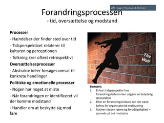 Forandringsledelse og kulturens betydning | PPTX