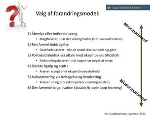 Forandringsledelse og kulturens betydning | PPTX