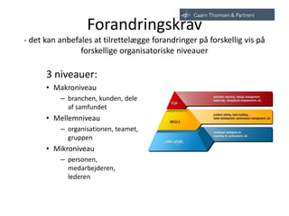 Forandringsledelse, rationelle og humanistiske forandringsmodeller | PPTX