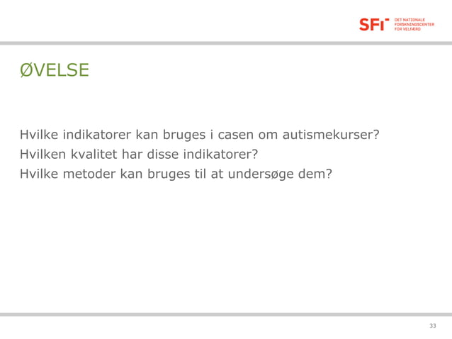 Forandringsteori og virkningsevaluering | PPT