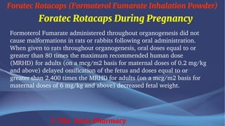 Foratec Rotacaps (Generic Formoterol Fumarate Powder for Inhalation) | PPT