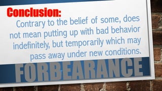 Forbearance in marriage | PDF | Marriage and Civil Unions | Family and ...