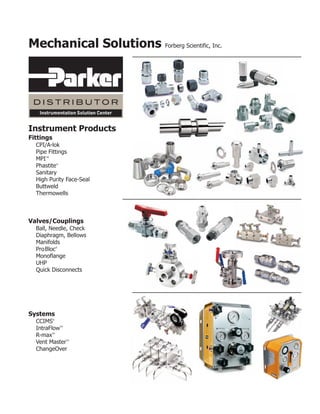 Forberg scientific mi facility brochure 2012 single page display | PDF ...