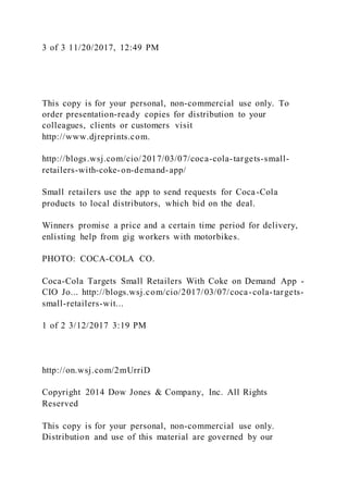 Forbes.comSeptember 18, 2017The Amazing Ways Coca-Cola Uses Art | DOCX