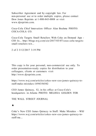 Forbes.comSeptember 18, 2017The Amazing Ways Coca-Cola Uses Art | DOCX