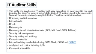 Orientation in IT Audit | PPTX