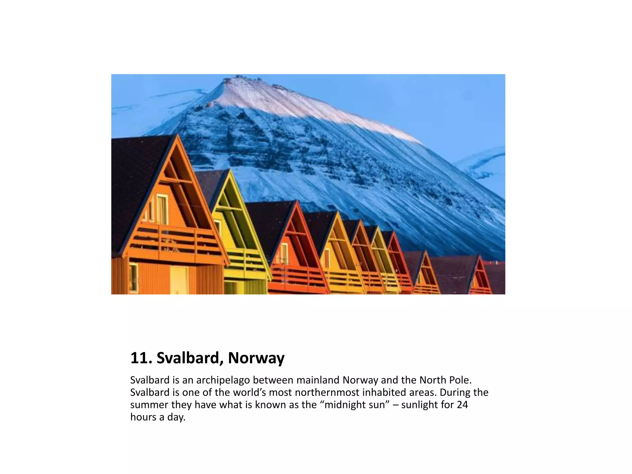 Forbes Most Beautiful Places in the World | PPTX