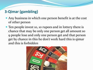 Forbidden businesses in islam | PPT