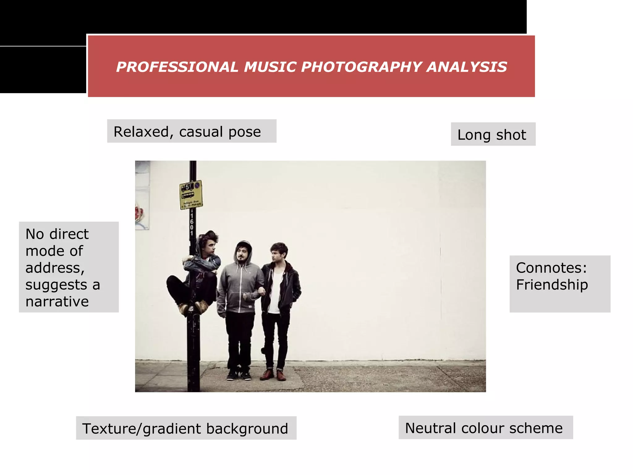 MUSIC PHOTOGRAPHY ANALYSIS | PPT