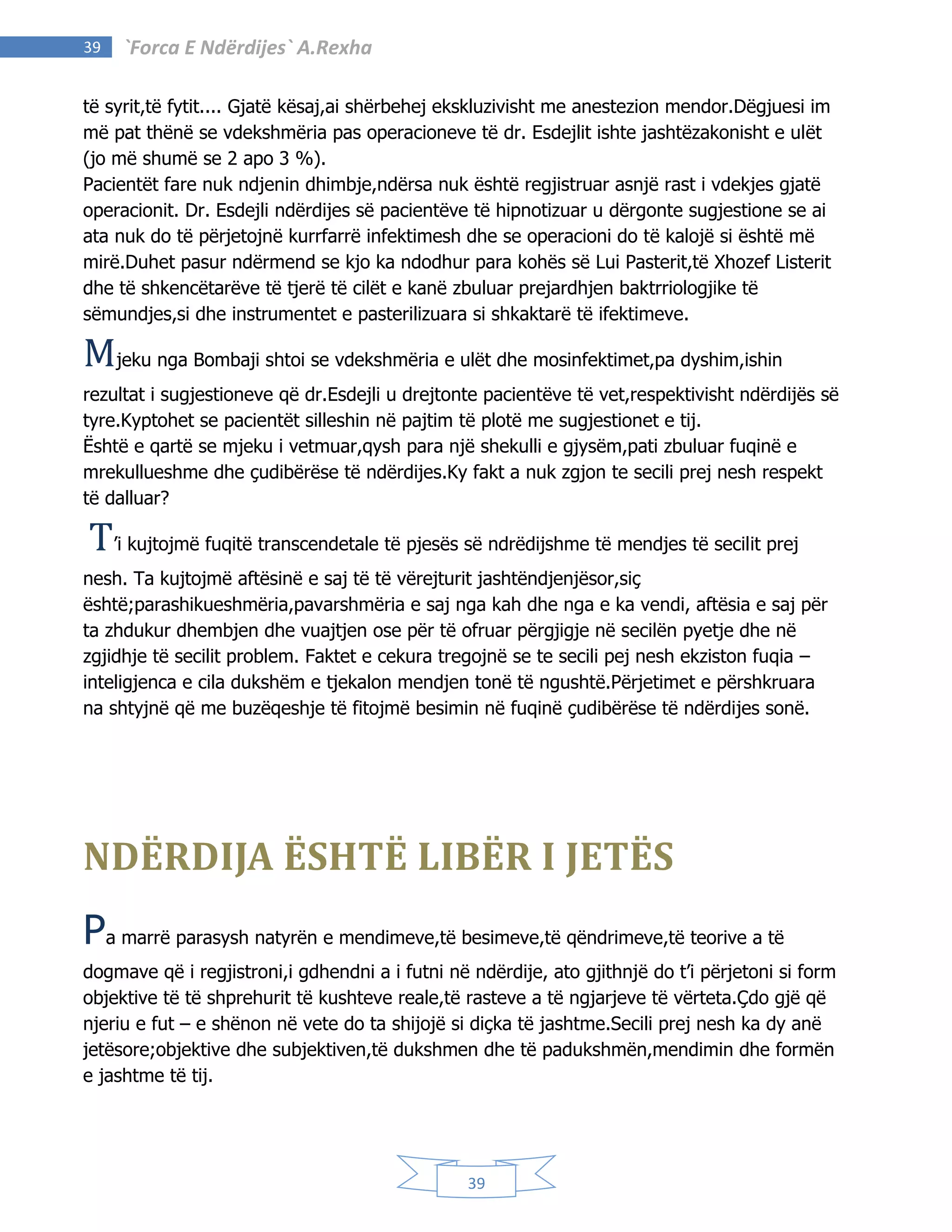 Forca E Nderdijes A.Rexha | PDF