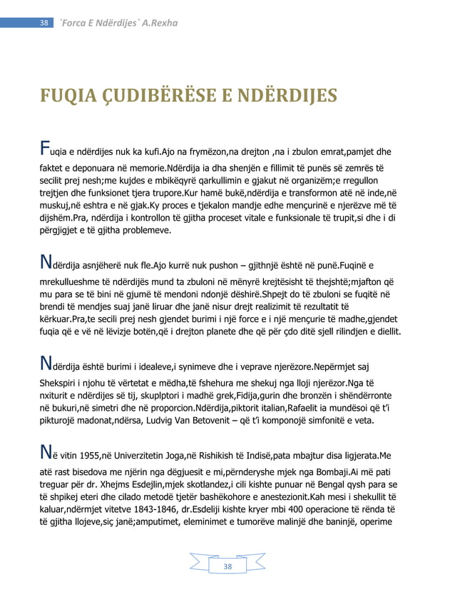 Forca E Nderdijes A.Rexha | PDF