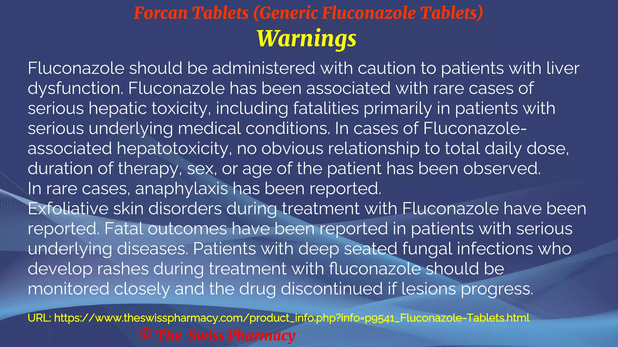 Forcan Tablets (Generic Fluconazole Tablets) | PDF | Skin and ...