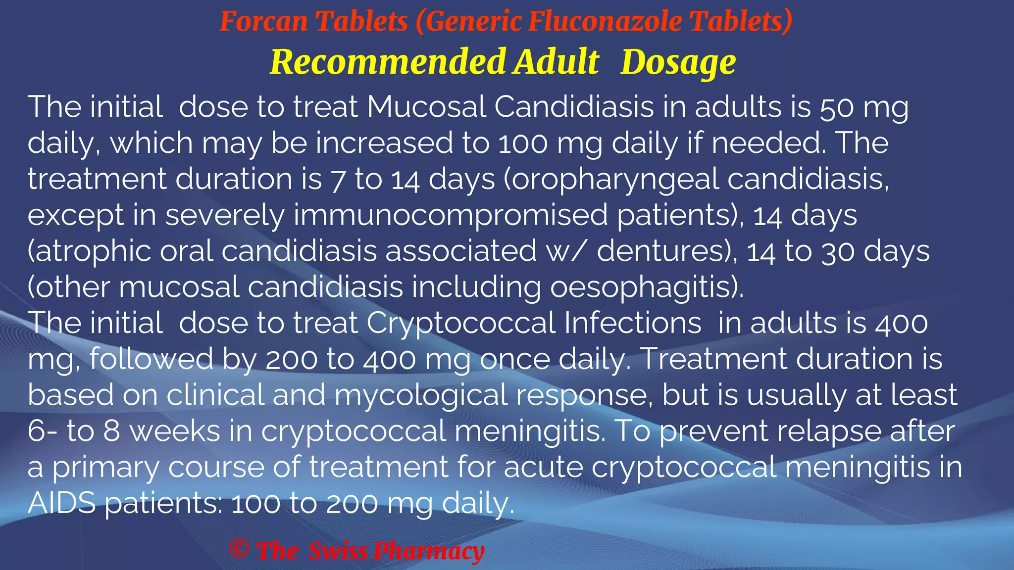 Forcan Tablets (Generic Fluconazole Tablets) | PDF | Skin and ...