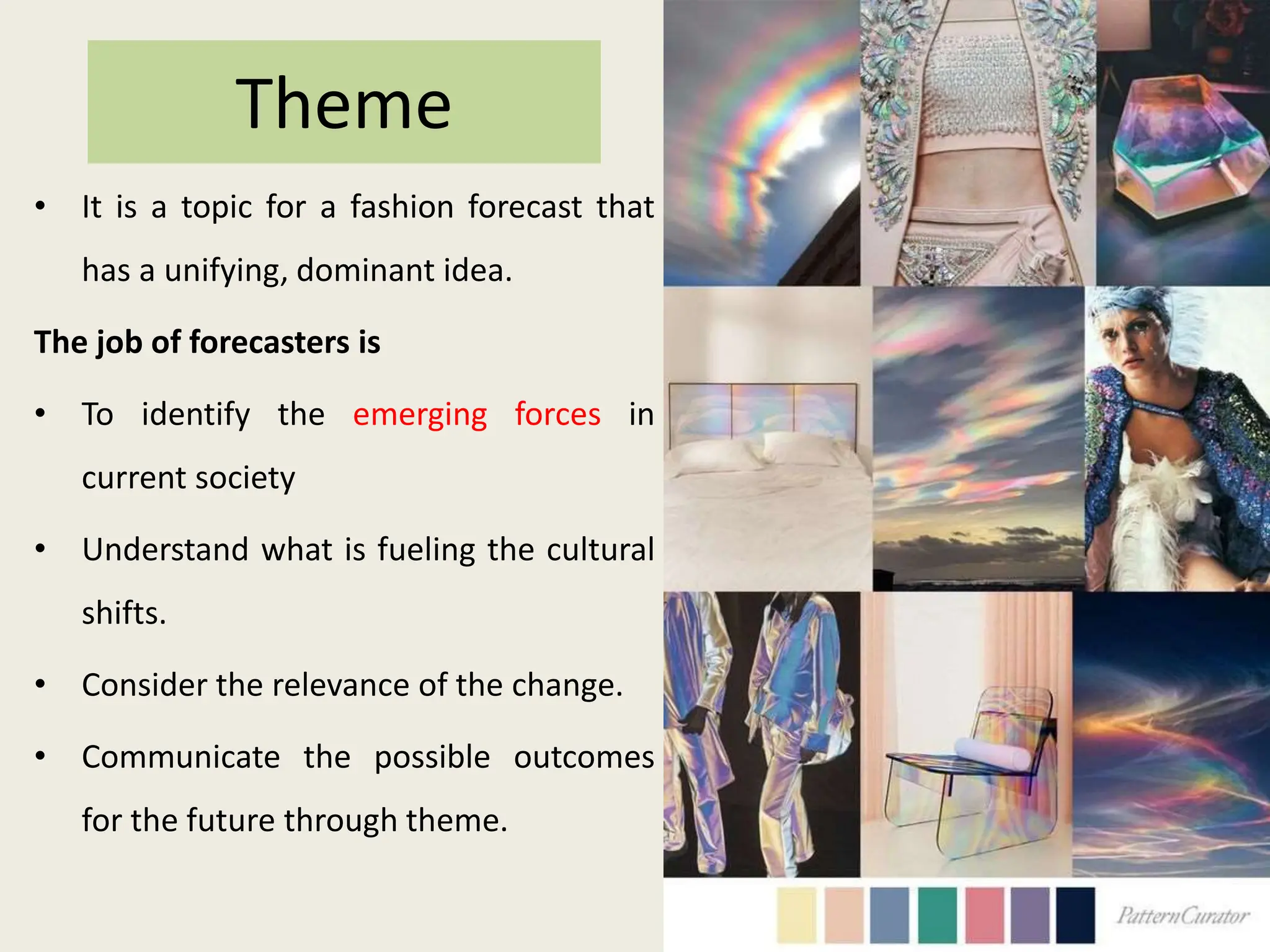 Trend analysis and fashion forcasting... | PPTX