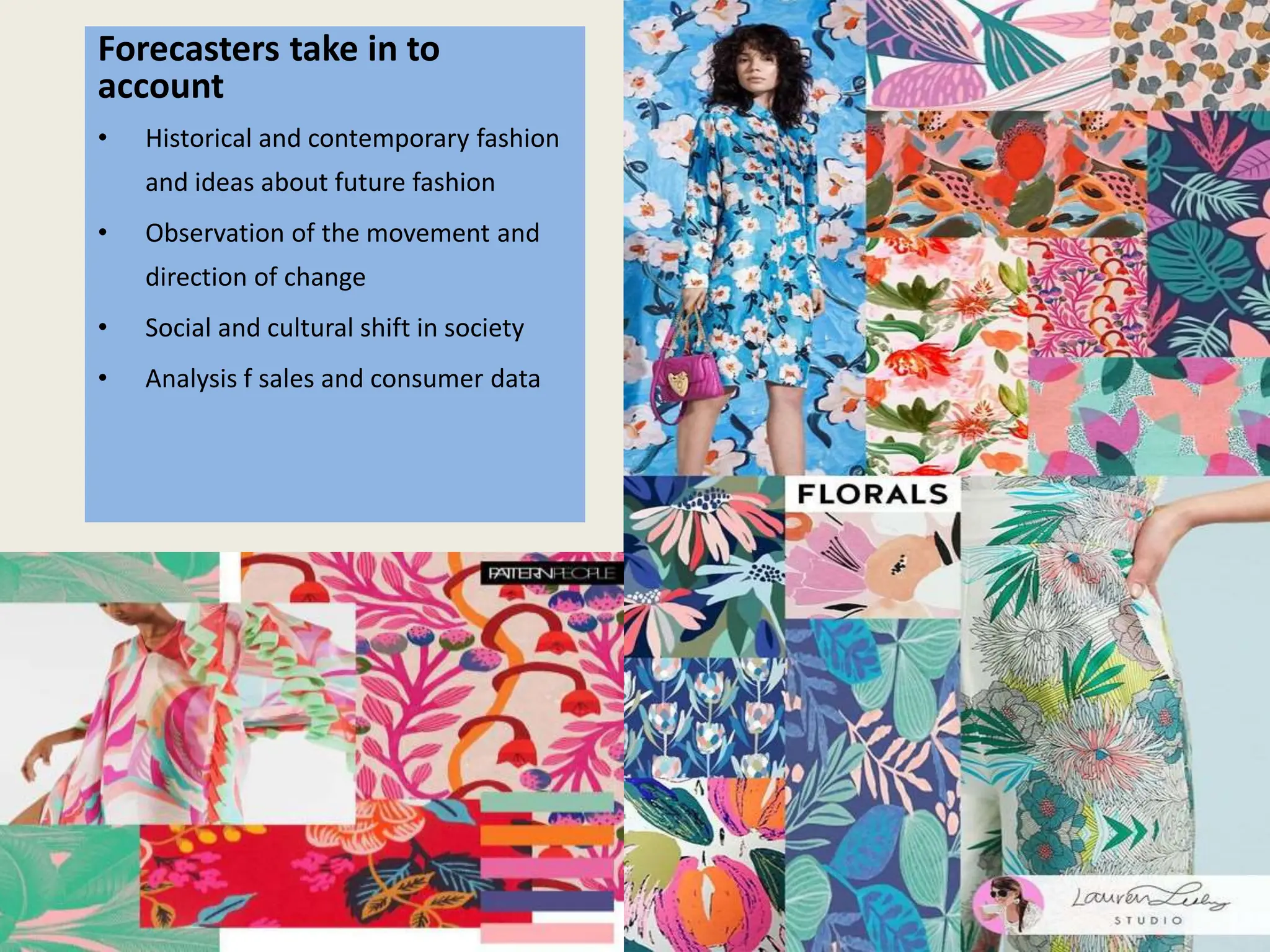 Trend analysis and fashion forcasting... | PPTX