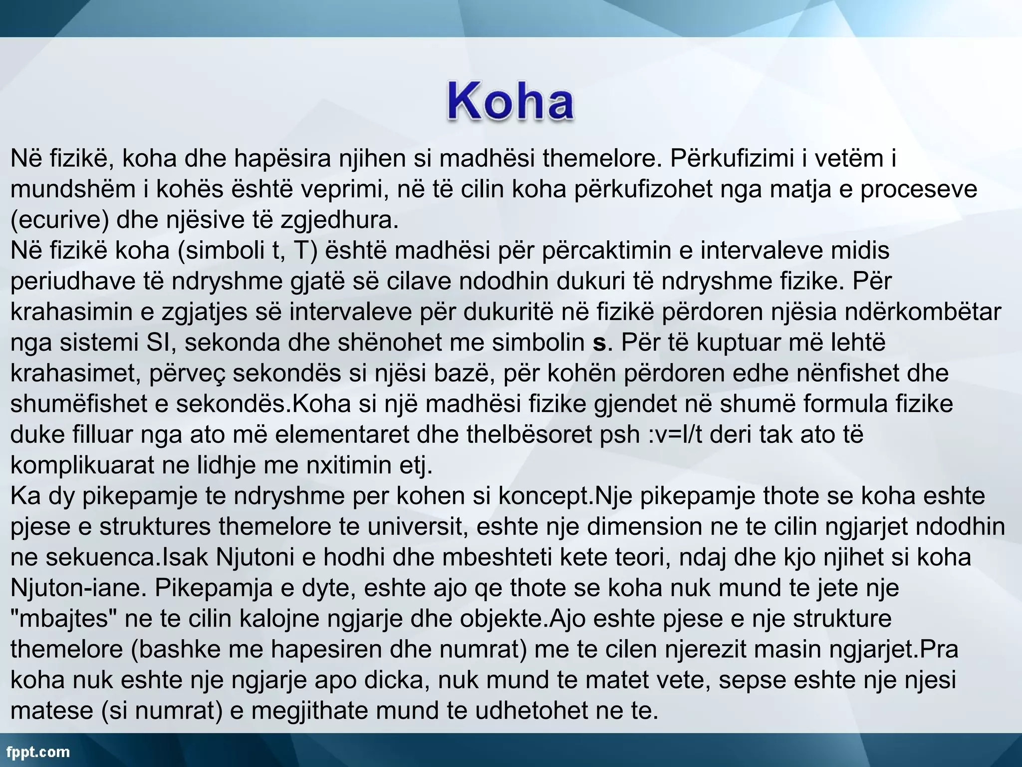 Shpejtësia, nxitimi, Njutoni dhe Galileo | PPT