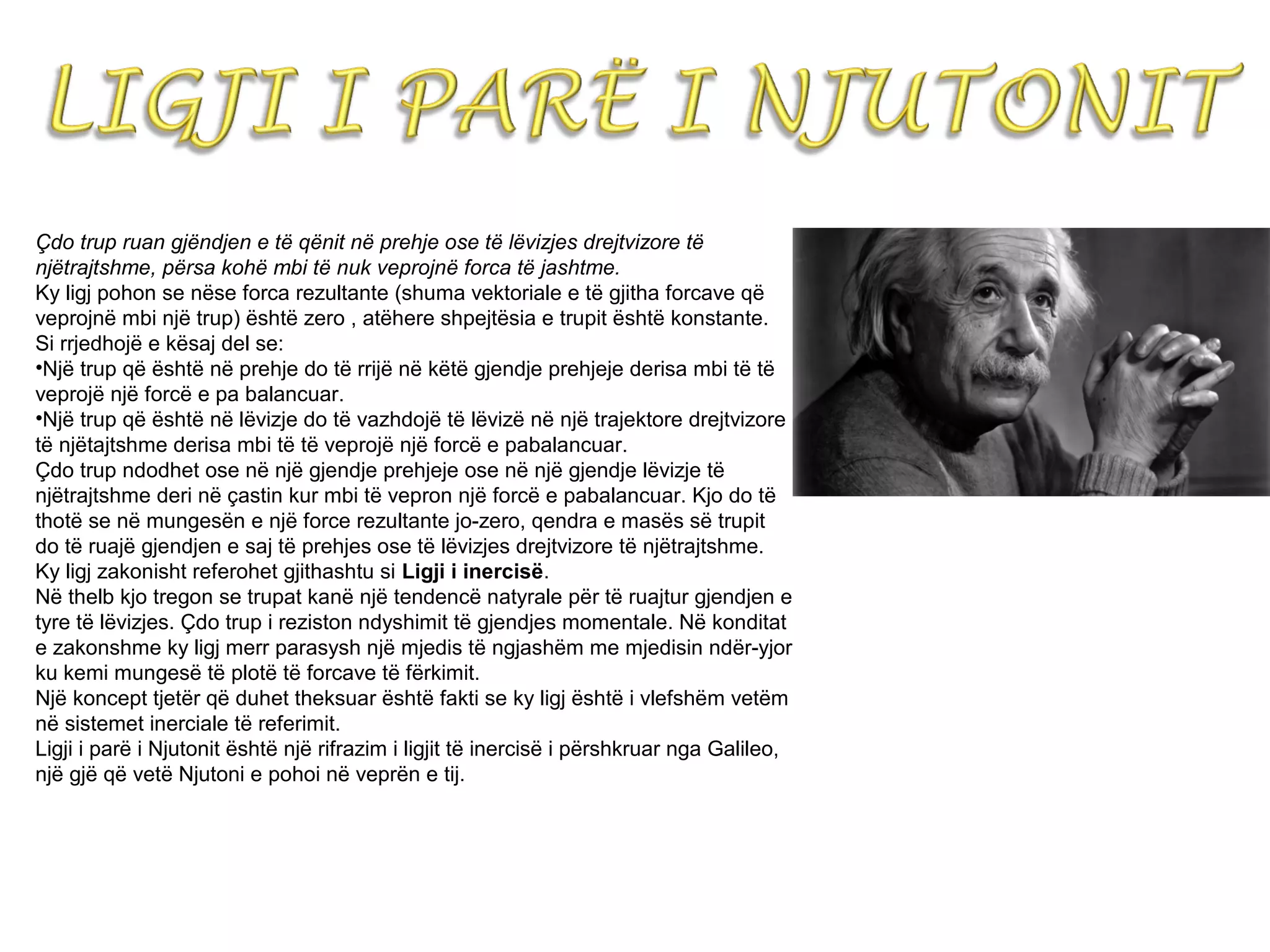 Shpejtësia, nxitimi, Njutoni dhe Galileo | PPT