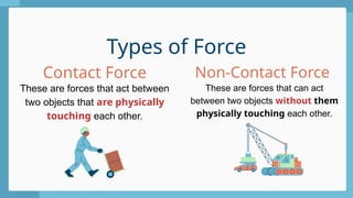 Two Types of Force- Grade 7- Science | PPTX