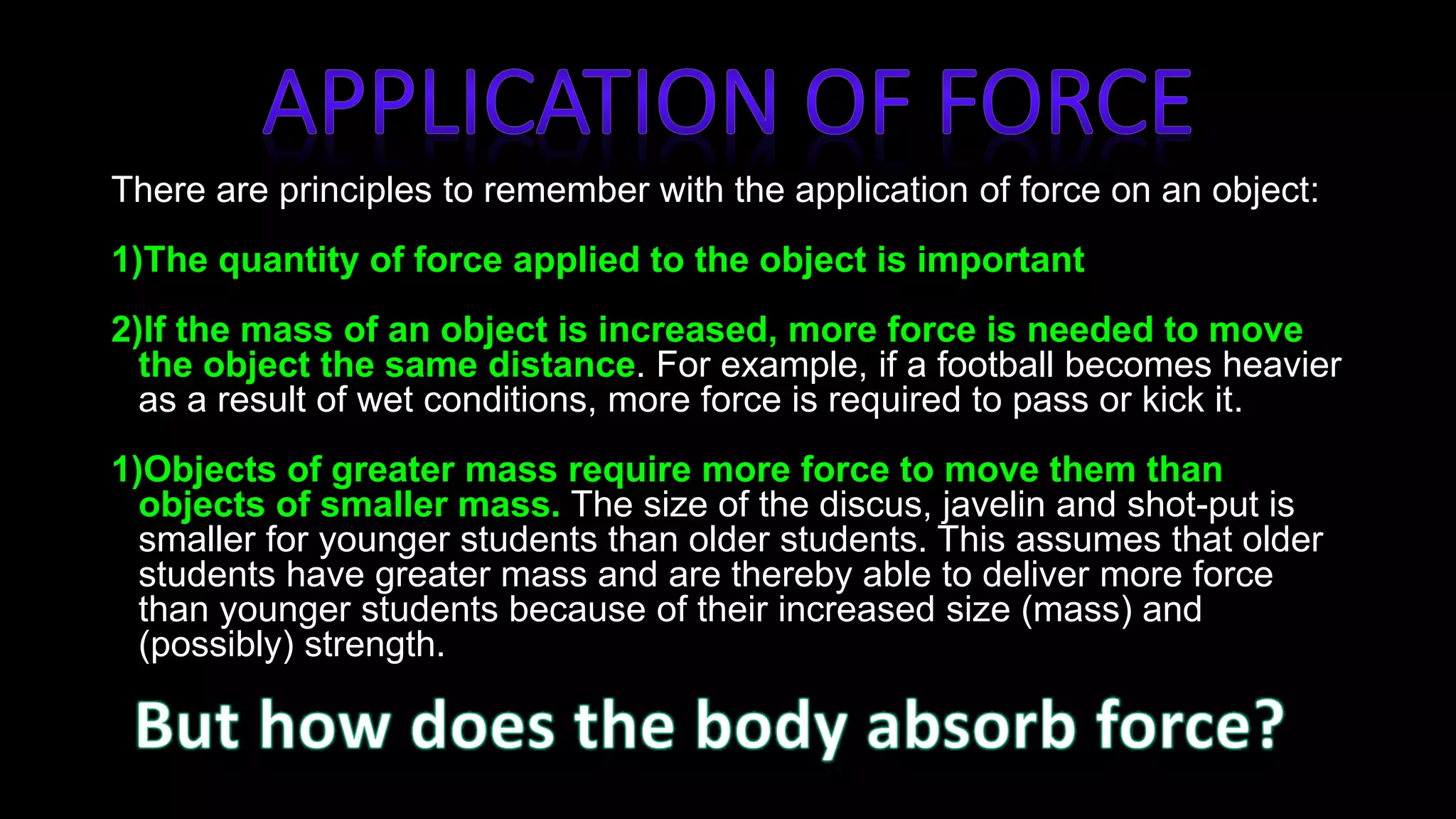 Biomechanics 101: Motion & Force | PPTX