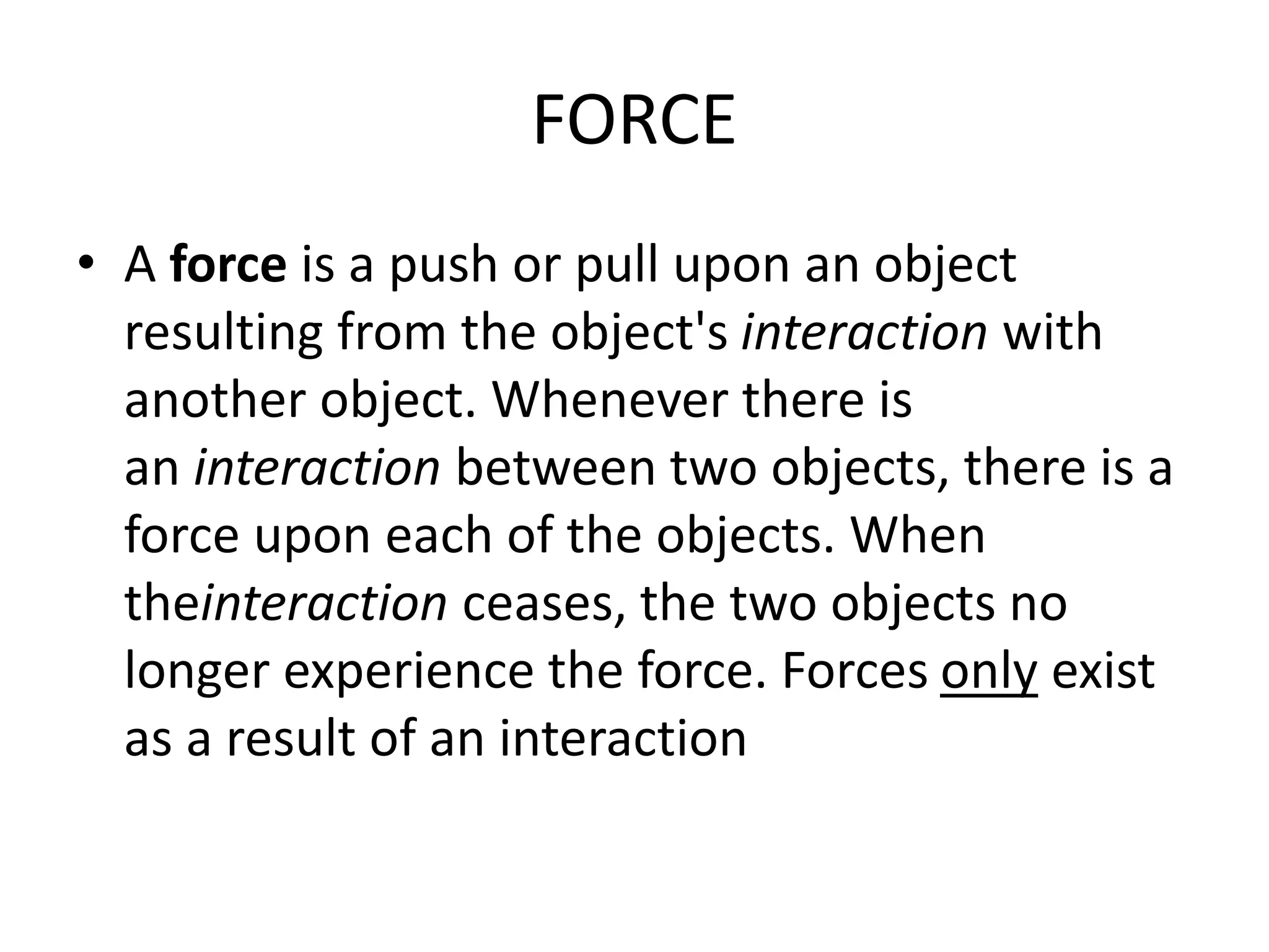 Force | PPT