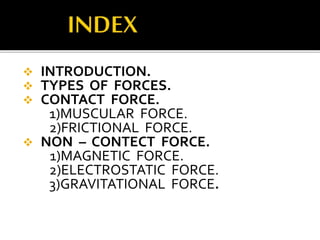 PPT on topic Force. | PPTX