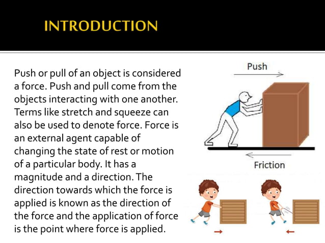 PPT on topic Force. | PPTX