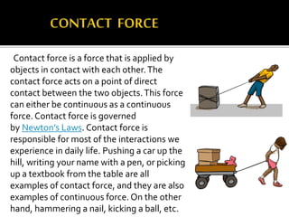 PPT on topic Force. | PPTX