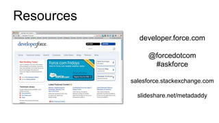 Force.com: A Walk on the Enterprise Side | PPT