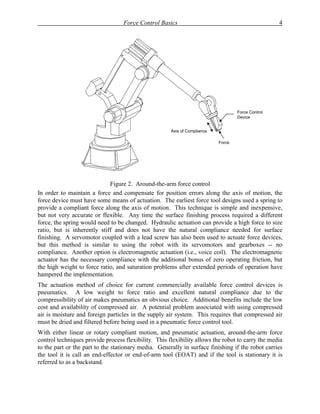 Force Control Basics | PDF