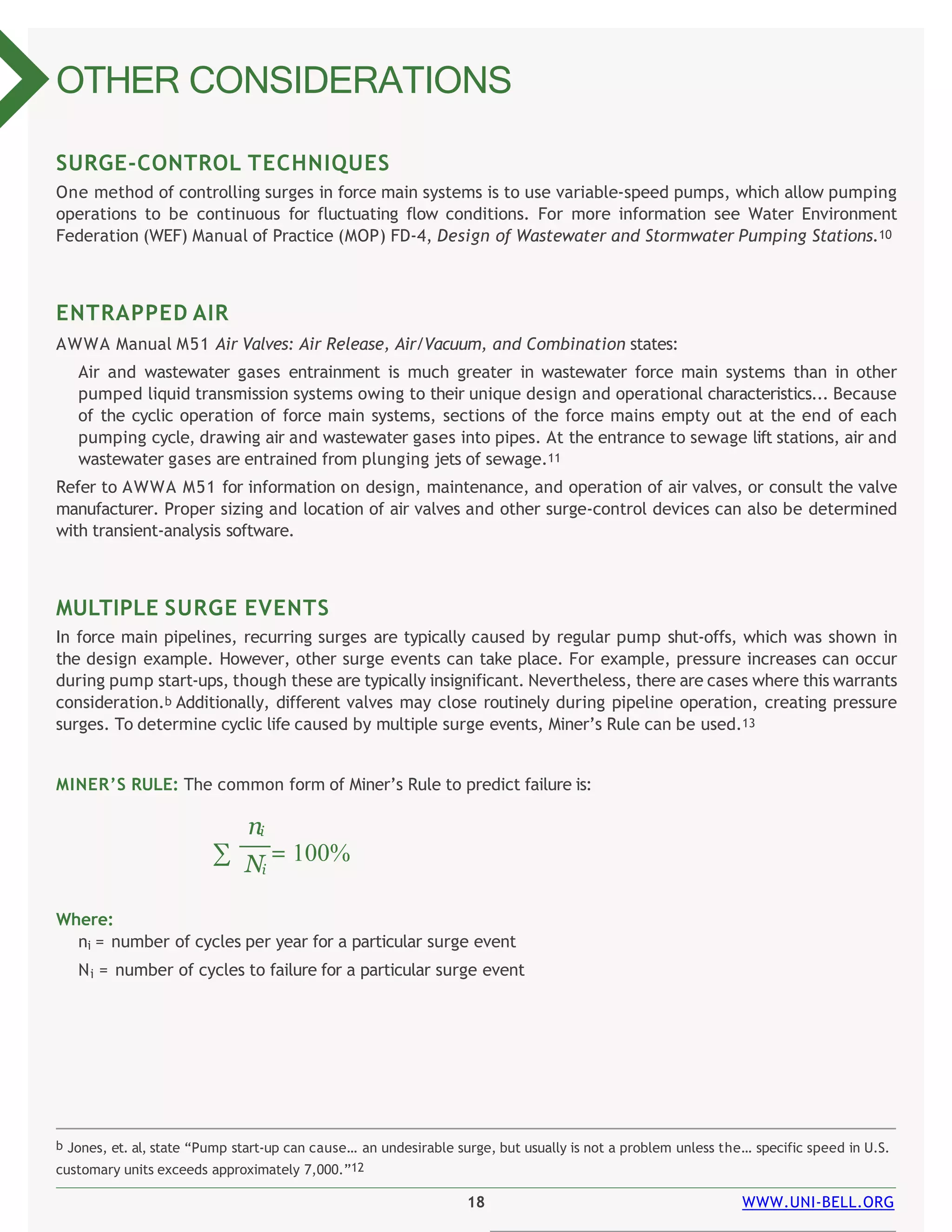 Force Main Design Guide for PVC Pipe | PPTX