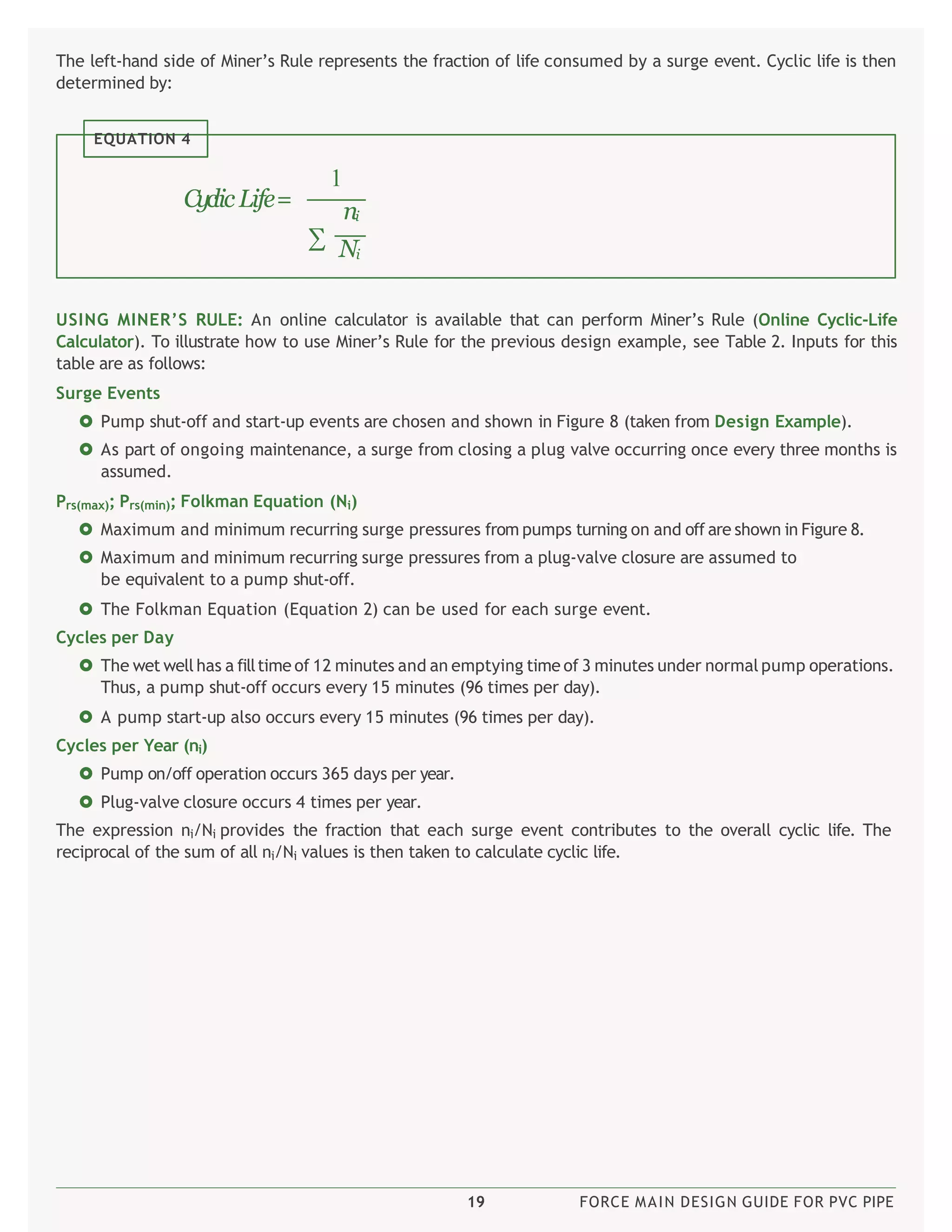 Force Main Design Guide for PVC Pipe | PPTX