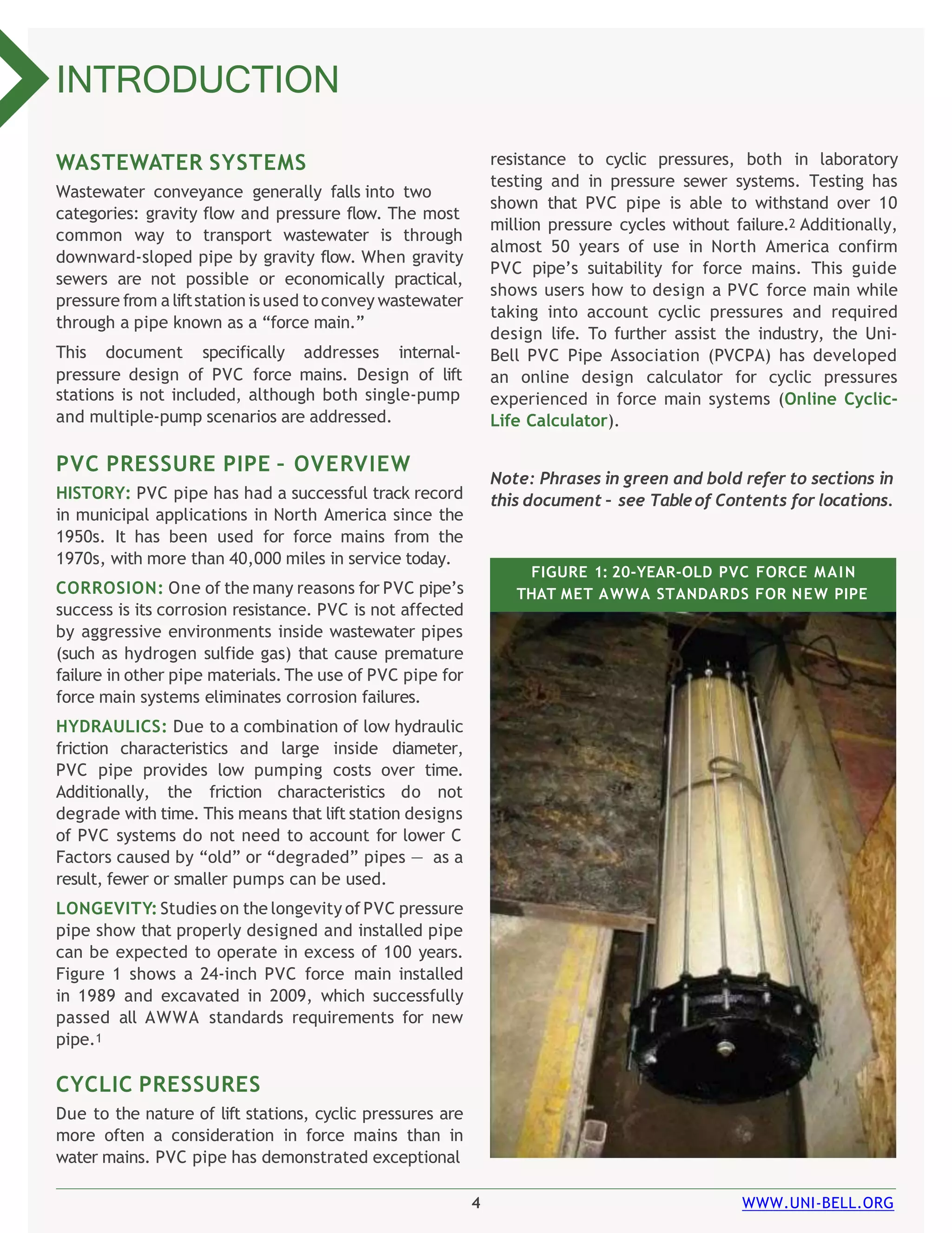 Force Main Design Guide for PVC Pipe | PPTX